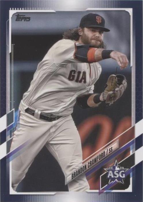2021 Topps Update Series - 2021 Mlb All-Stars Brandon Crawford #ASG-24 ...