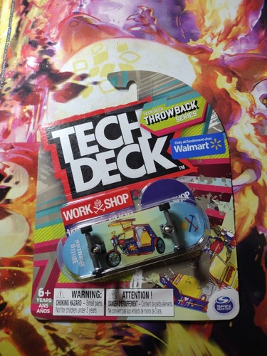 Spin Master Tech Deck Throwback Series WORK SHOP, Ultra Rare, Walmart Store Excl | eBay