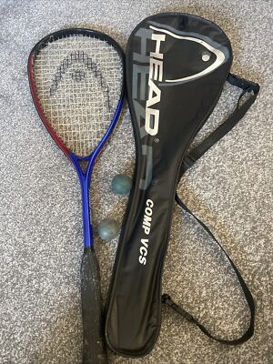 Head Comp VCS Pyramid Power Squash Racket With Case & Balls | eBay UK