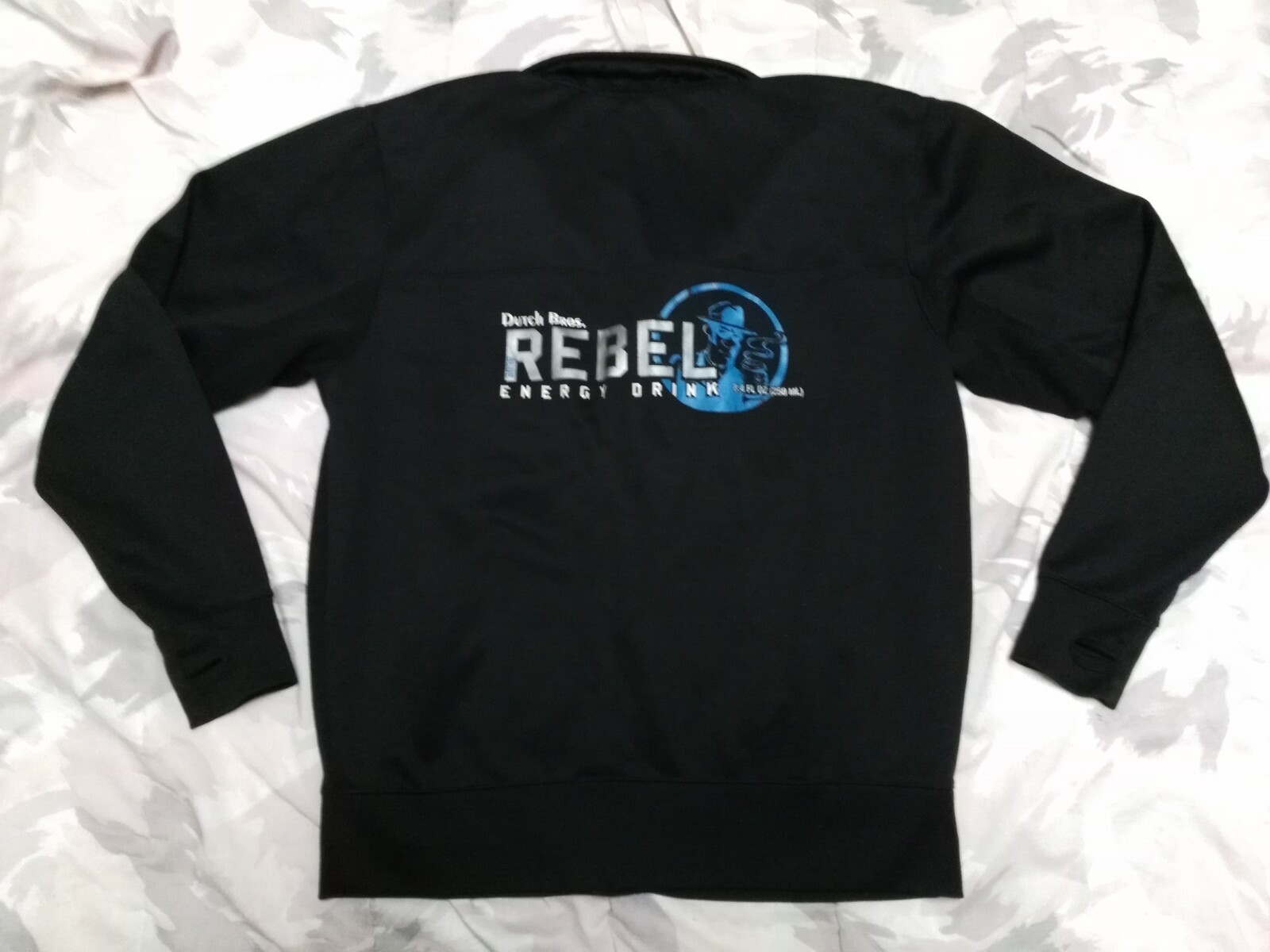 Dutch Bros Brothers Coffee Rebel Mafia Logo Full Zip … - Gem