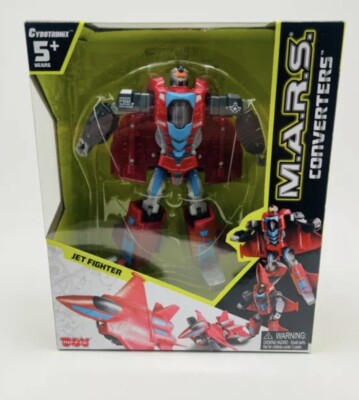 Cybotronix MARS Converters Jet Fighter Transforms from Robot to Jet ...