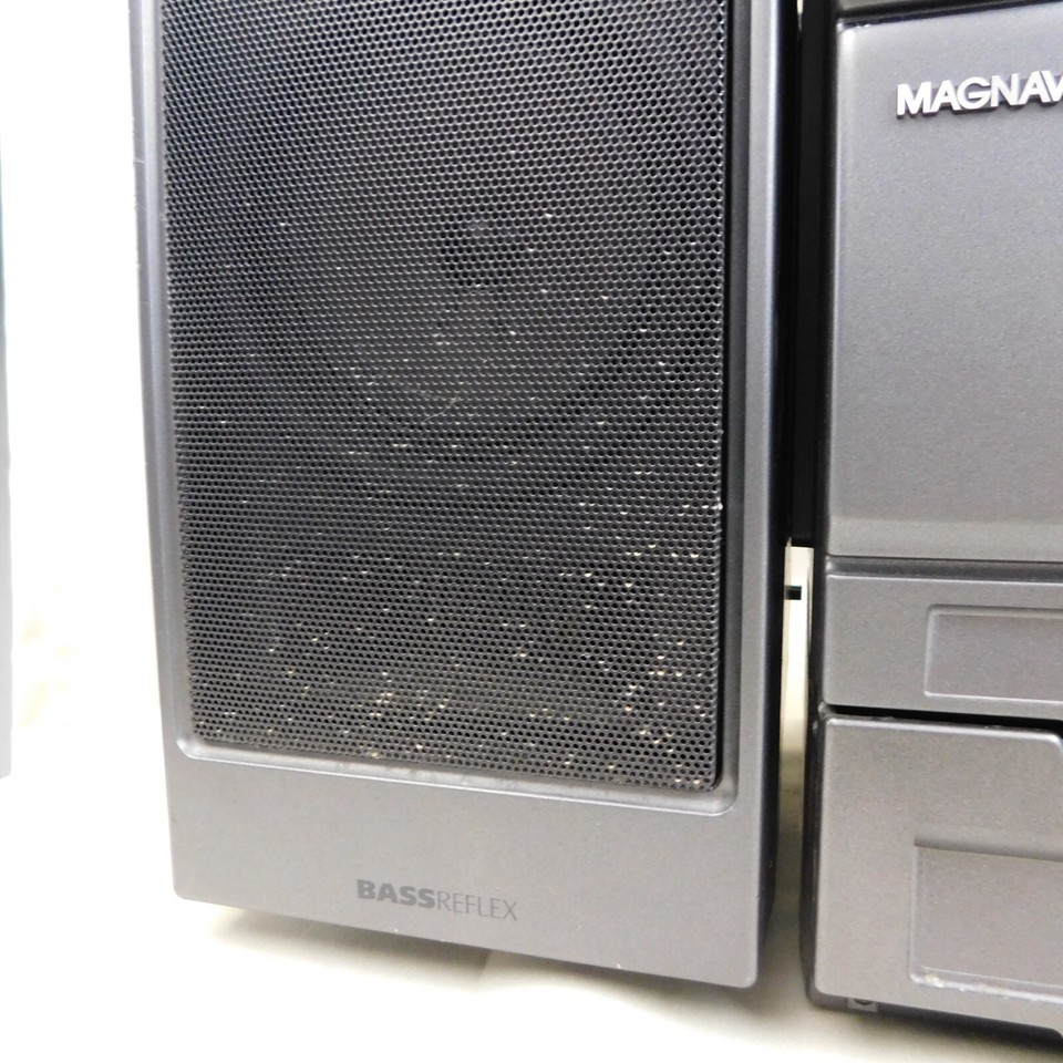 Magnavox AZ9510 Vintage 90s Turbo Bass Boom Box Stereo with Speakers # ...