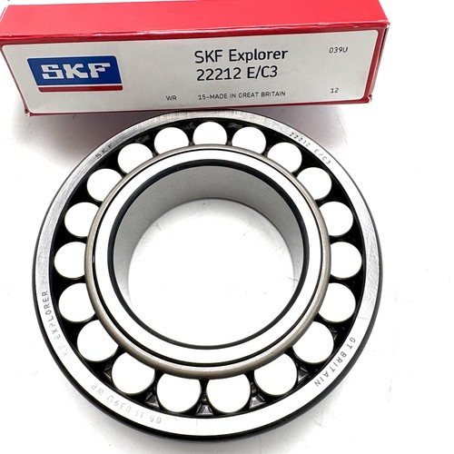 NEW SPHERICAL ROLLER BEARING FOR SKF 22212 E/C3 60x110x28mm 22212 E C3 ...