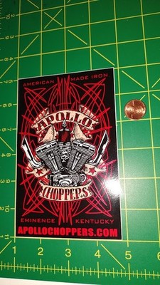 APOLLO Sticker / Decal OLD STOCK ORIGINAL RACING | eBay