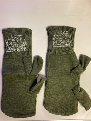 *military cold weather mitten inserts trigger finger m-1948 | eBay