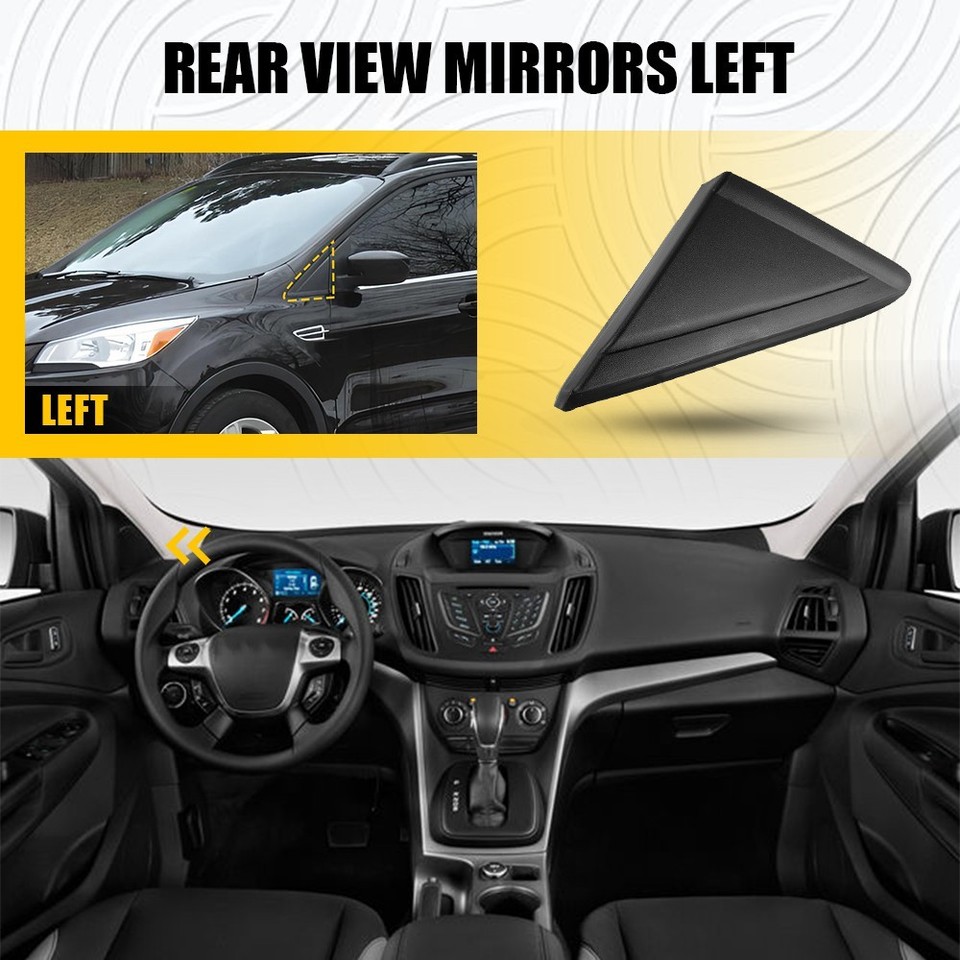 Front LeftDriver Mirror Corner Triangle Fender Cover for Ford Escape ...