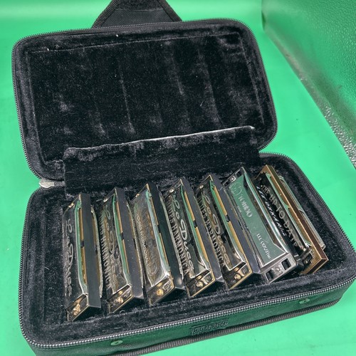 LoDuca 7 Pc. Blues Harmonica Set with Case | eBay