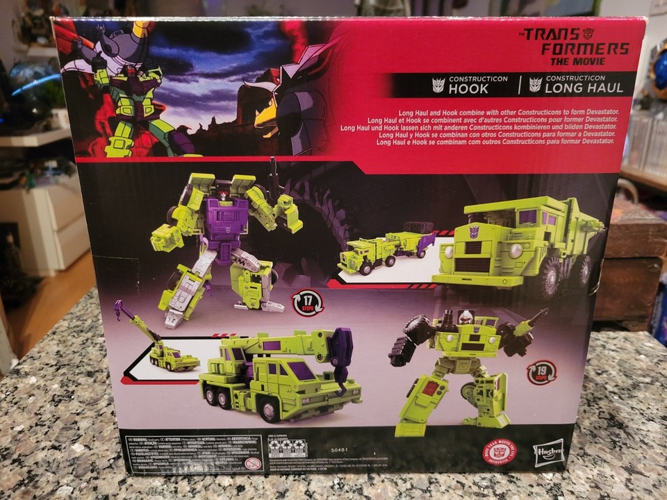 Transformers Studio Series 86 Constructicons Devastator MISB VHTF ...