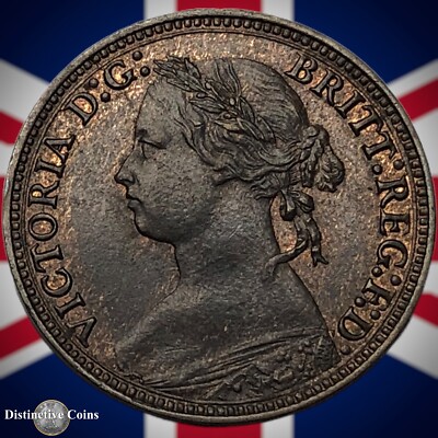 Great Britain 1879 Farthing 1/4d GB3826 | eBay