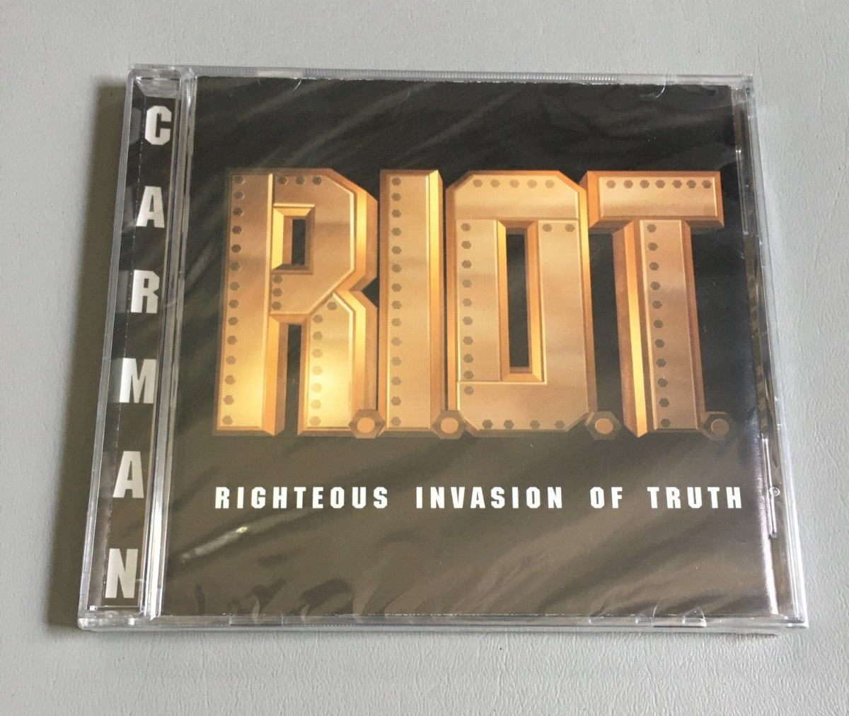 New! Carman R.I.O.T. Righteous Invasion of Truth CD 1995 Sparrow RIOT ...