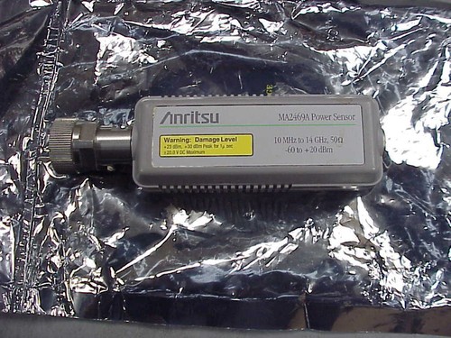 Anritsu MA2469A Power Sensor 10MHz-14GHz -60 To +20dBm | eBay