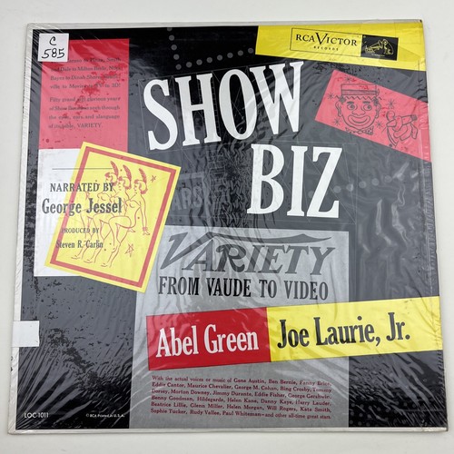 GEORGE JESSEL: show biz, from vaude to video RCA 12" LP 33 RPM | eBay