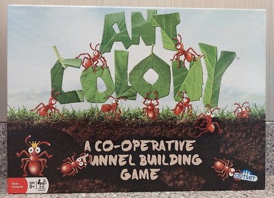 Ant Colony Board Game Co-operative Tunnel Building 2017 Outset Media ...