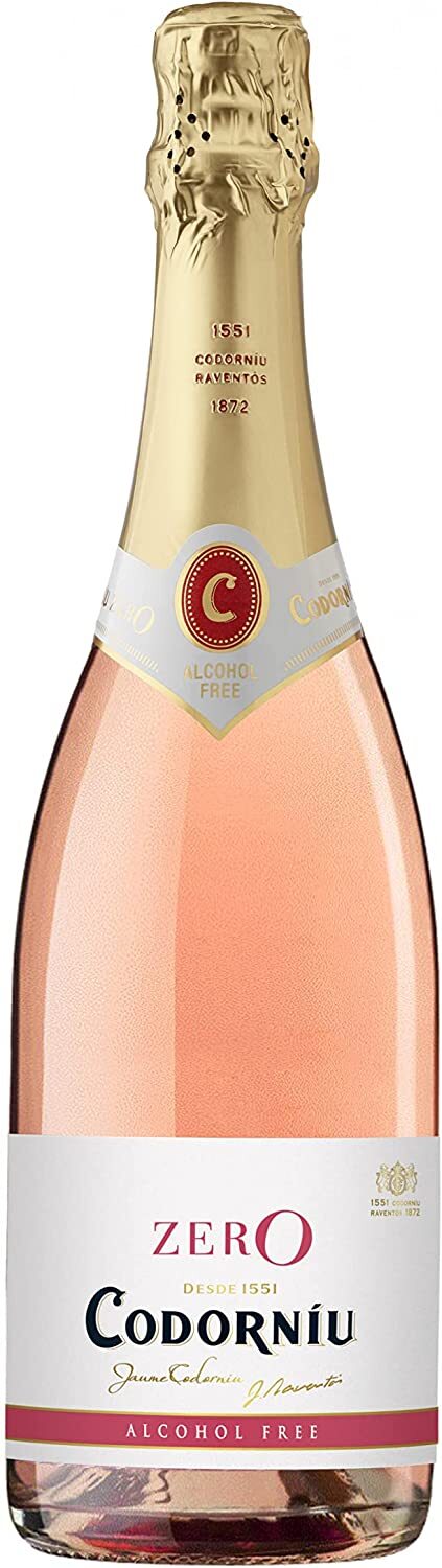 Codorníu Zero Alcohol Free Sparkling Rose Wine 750ml | eBay UK