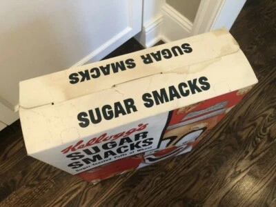 1953 Kellogs SUGAR SMACKS Cereal Box STORE | Grelly USA
