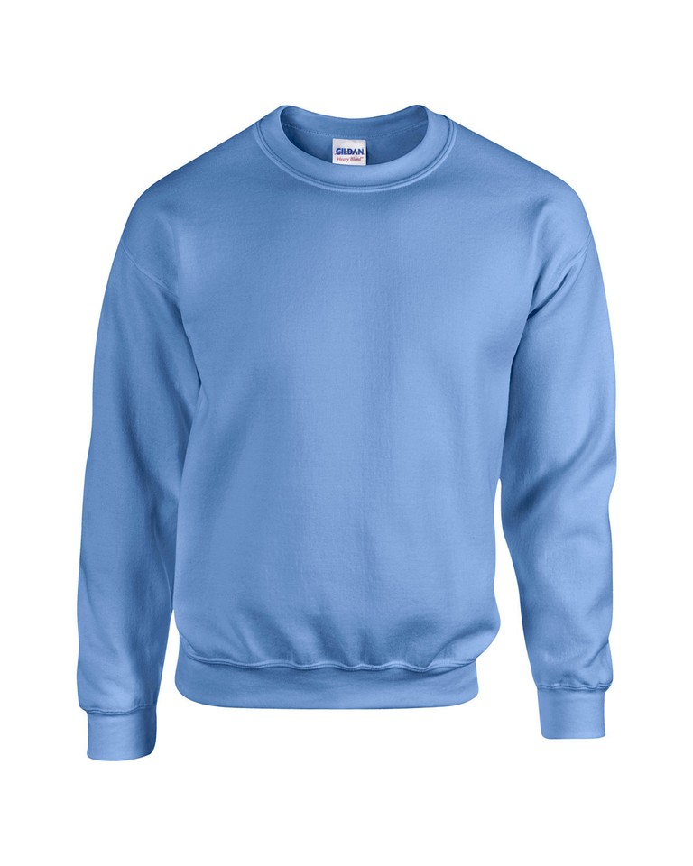 Gildan G180 Adult Cotton/Polyester Crew Neck Heavy Blend Fleece Knit ...