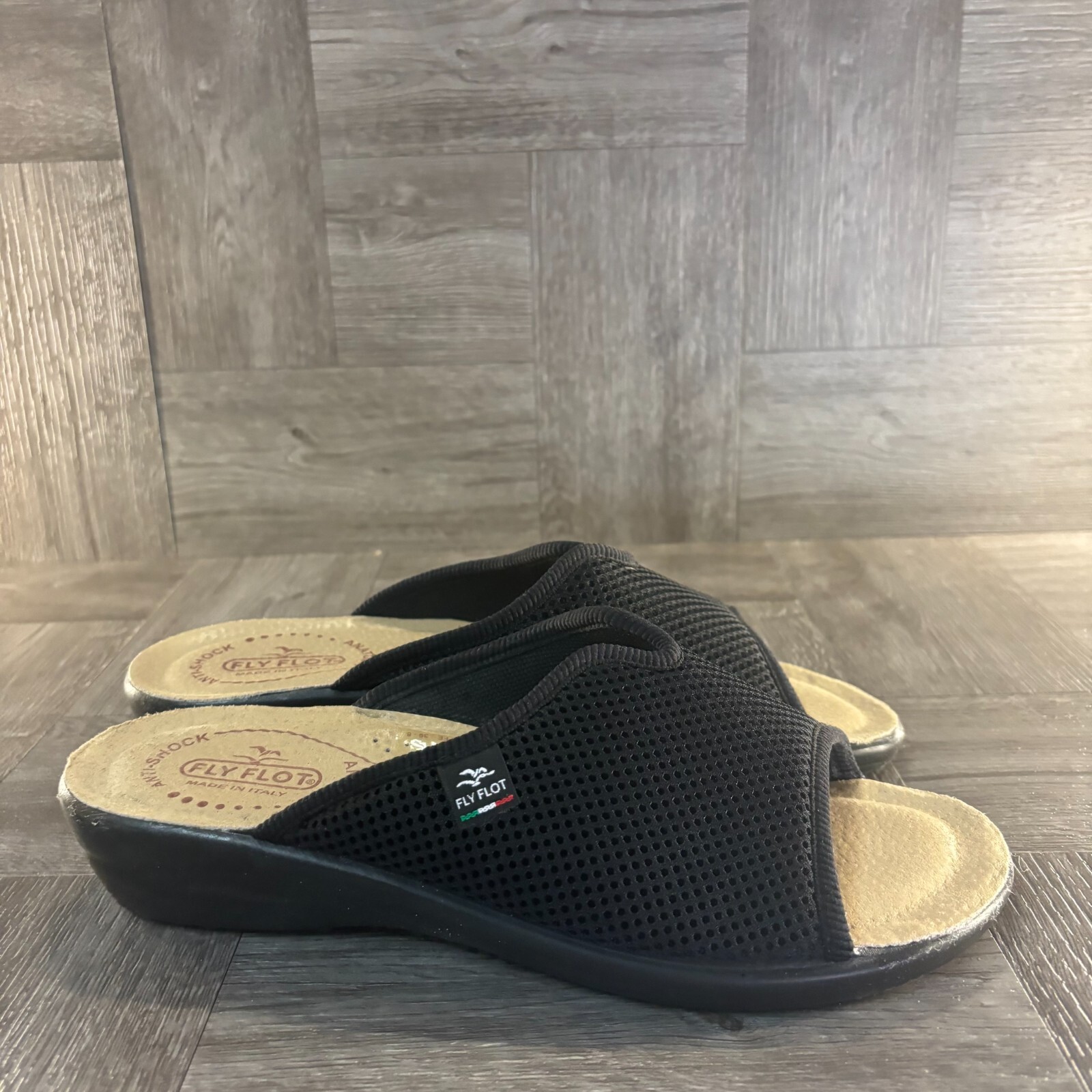 Fly Flot Womens Sandals Slip On Wedge Slides Made In … - Gem