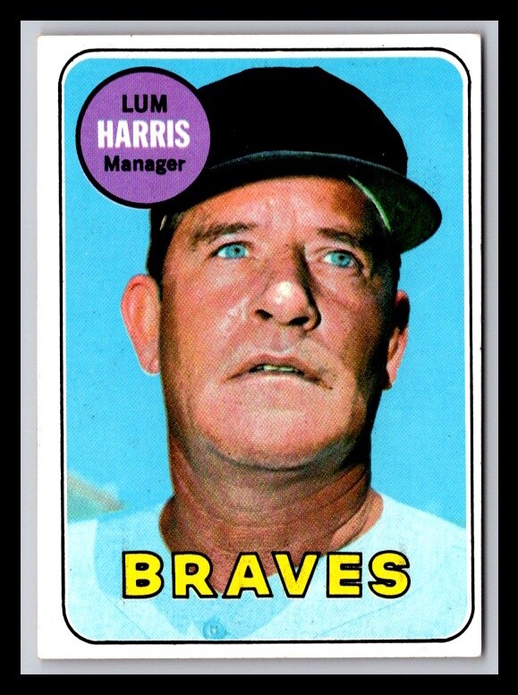 1969 Topps #196 Lum Harris GD or Better | eBay