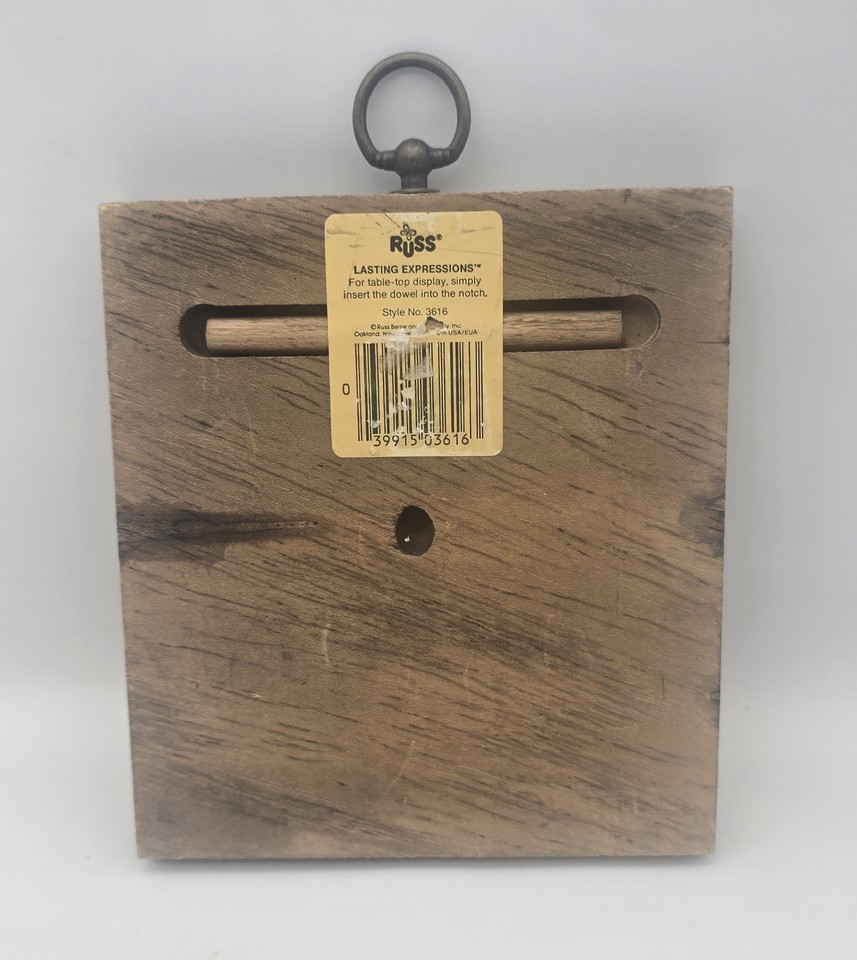 Irish Blessing Wooden Wall / Table Top Plaque Vintage Russ / Farmhouse ...