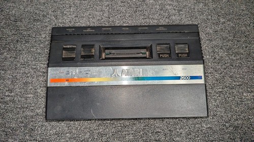 Atari 2600 Junior Jr. Black Video Game Console System Only No Cords ...