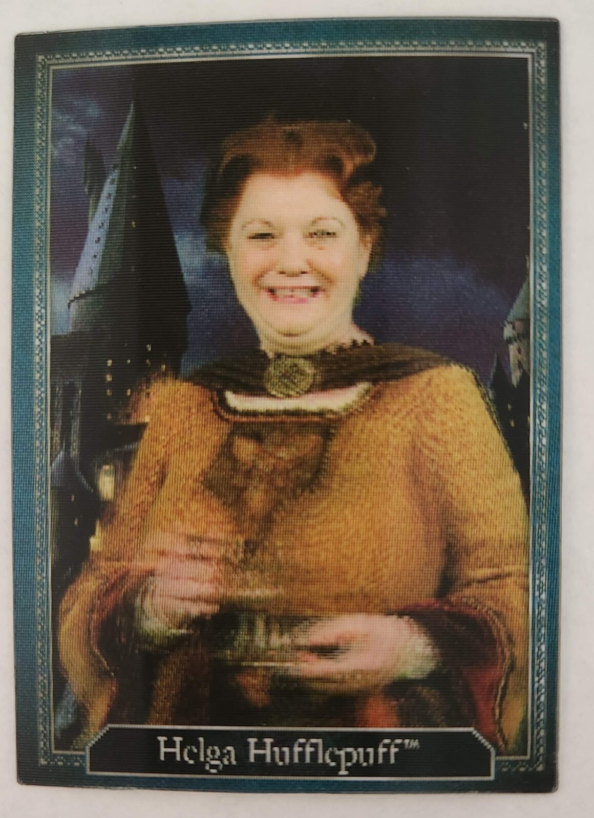 Harry Potter Lenticular Chocolate Frog Card - Helga Hufflepuff | eBay