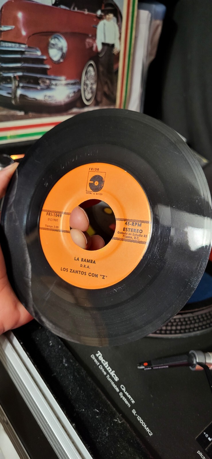 Los Zantos Con "Z" - La Bamba 45rpm VERY RARE Tj Oldies Lowrider Oldies ...