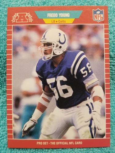 1989 PRO SET FREDD YOUNG #165 INDIANAPOLIS COLTS | eBay