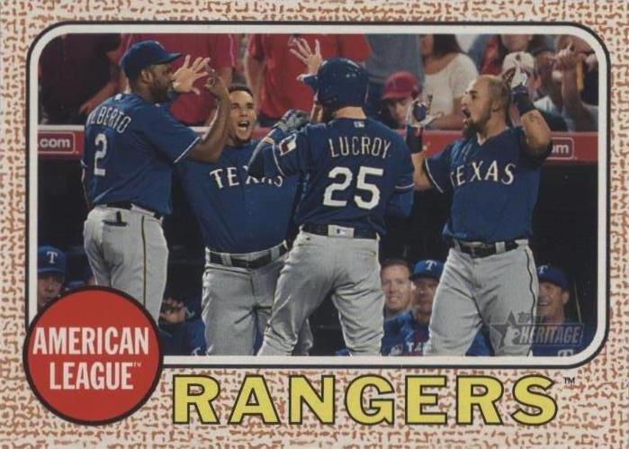2017 Topps Heritage - Texas Rangers #394 for sale online | eBay