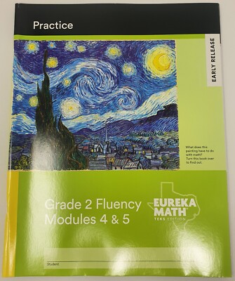 Eureka Math TEKS Edition Practice Grade 2 Fluency Modules 4 & 5 ...