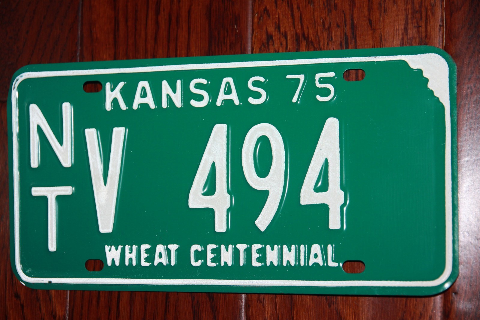 1975 KANSAS License Plate ** WHEAT CENTENNIAL *** '75 KAN | eBay