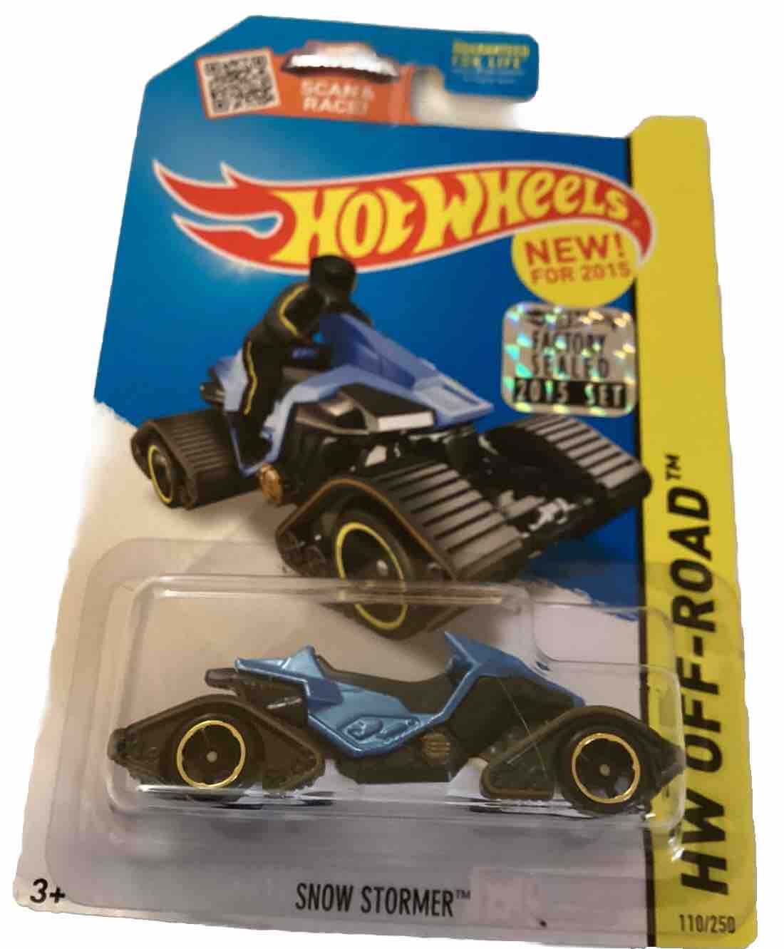 Hot Wheels Hw Off-Road Snow Stormer, 110/250 Blue | eBay