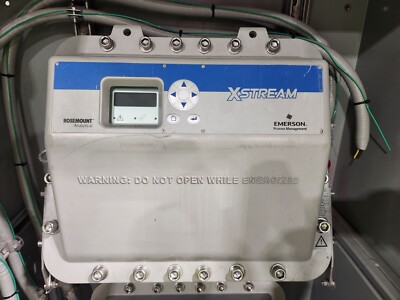️EMERSON ROSEMOUNT X-STREAM X2FD-PO2 FLAMEPROOF GAS ANALYZER VARIATION 100/240v | eBay