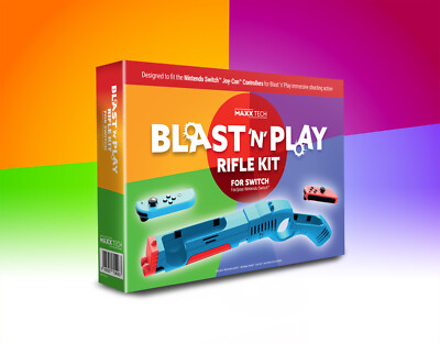 Blast 'N' Play Rifle Kit for Nintendo Switch NEW! | eBay