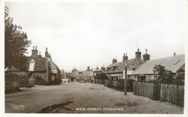 Findhorn Scotland Main Street OLD PHOTO | eBay