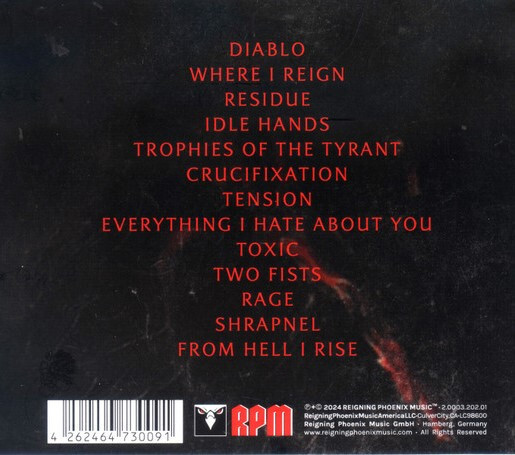 Kerry King – From Hell I Rise CD - 2024 - Slayer - Thrash | eBay