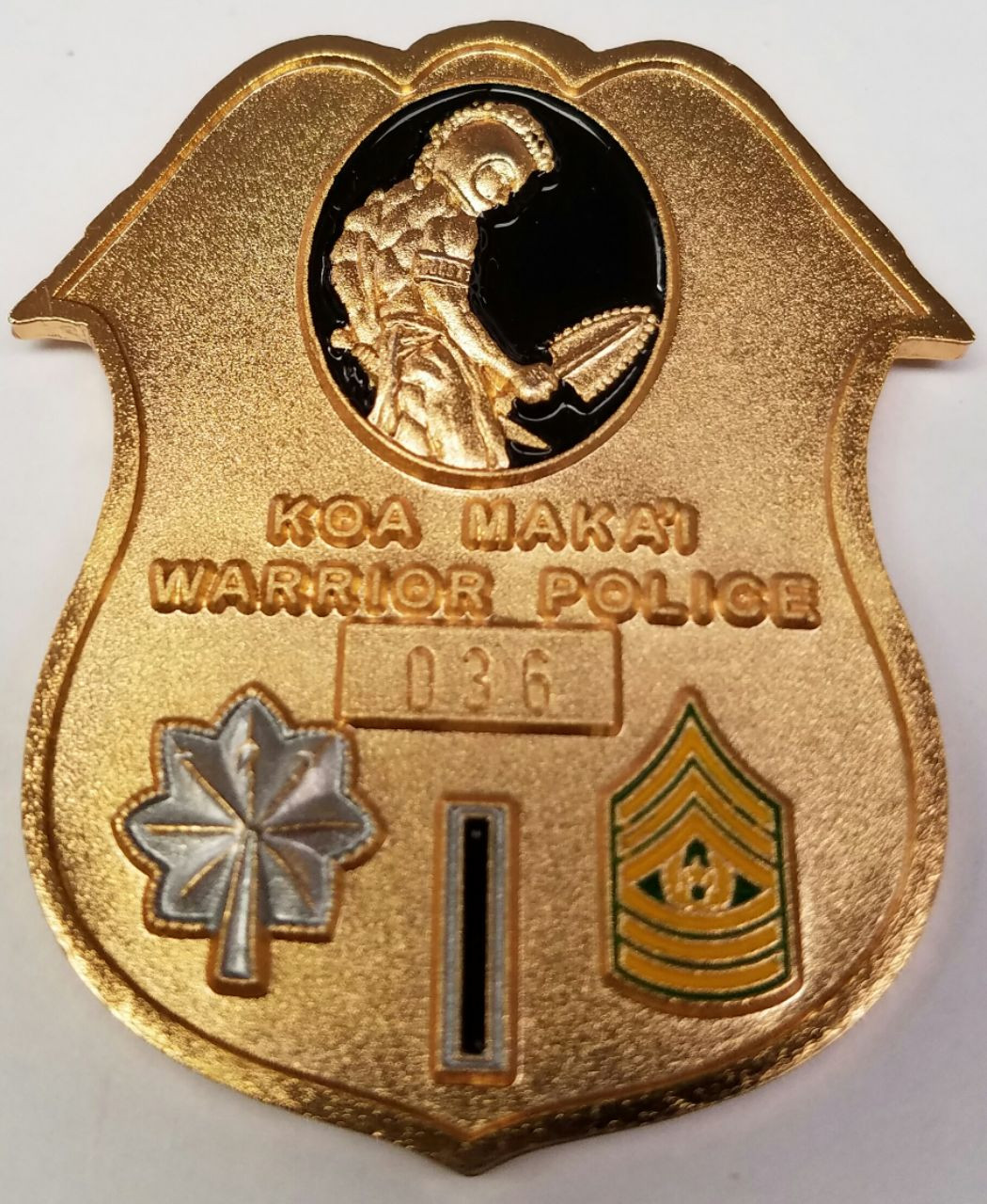 US Army 19th Military Police Battalion KOA MAKA'I Warrior Police Serial ...