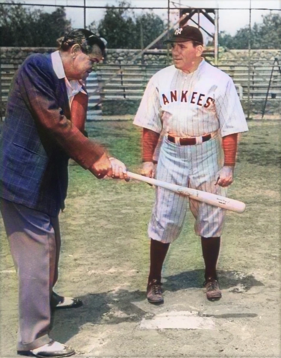 Babe Ruth In Color