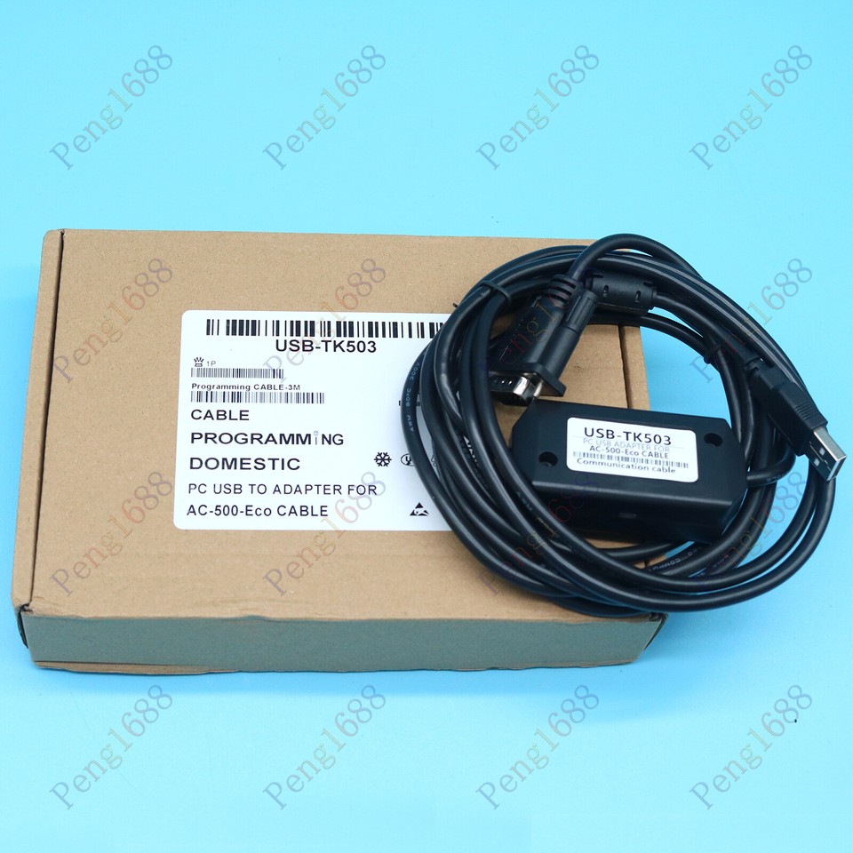 One New For ABB USB-TK503 Debugging Cable AC500-Eco PLC Cable SPOT ...