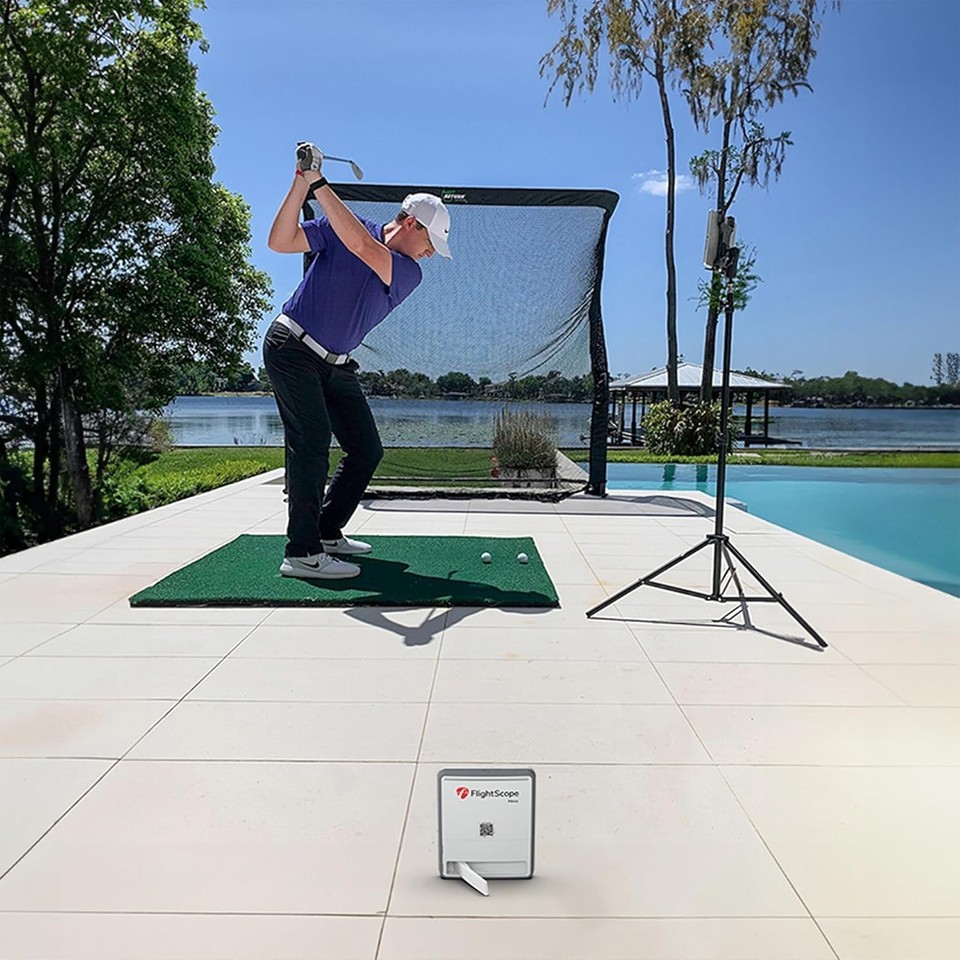 FlightScope Mevo Gen2 GPS Launch Monitor & Simulator with 18 Swing Data ...