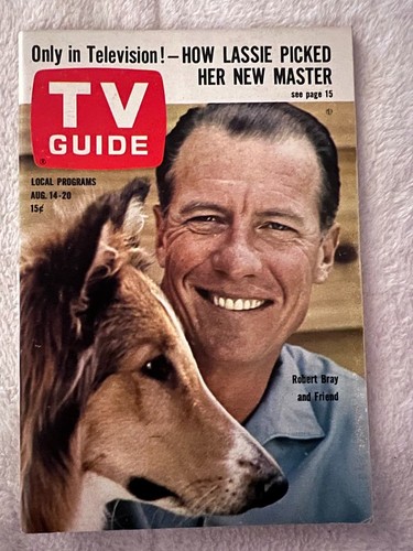 1965 TV Guide Aug 14-20 Issue #646 Philadelphia Edition Robert Bray ...