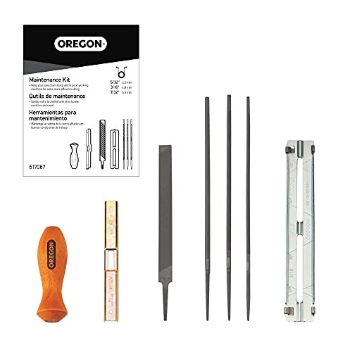 Oregon Universal Chainsaw Field 7Pc Sharpening Kit - Includes 5/32", 3 ...