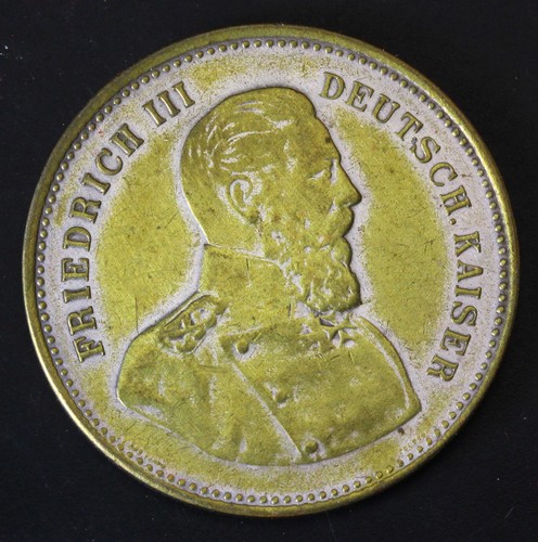 GERMANY Medal ND - Brass - Frederick III. - 3499 | eBay