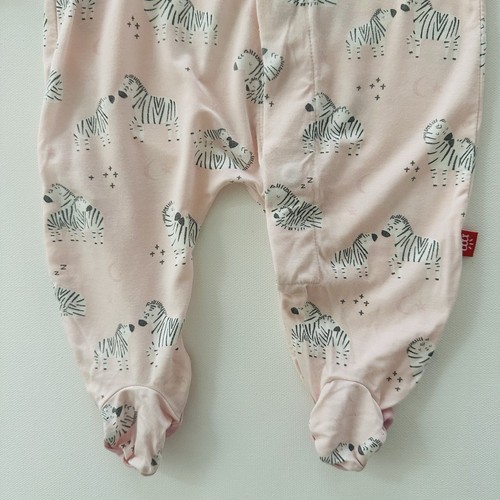 Magnetic Me 0-3 Months Baby Girl Pink Zebra Footie | eBay