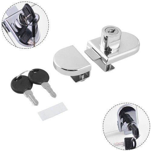 Brand New Home Door Lock Glass Keys Punch-free Replacement Universal ...