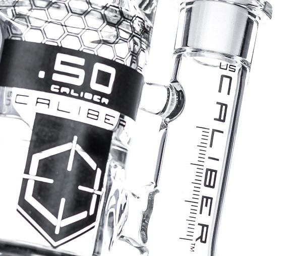 NEW GREEN 9.5" .50 Caliber Glass Water Pipe Turbine Perc Hookah ...