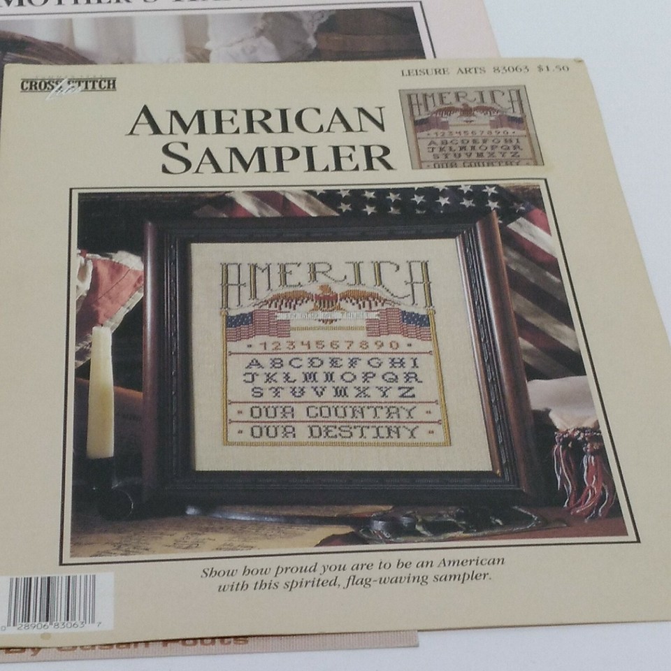 Cross Stitch & Country Crafts Magazine Sampler Lot of 4- See Pics for ...