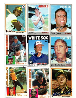 1984 Topps signed Mike Smithson Rangers | eBay