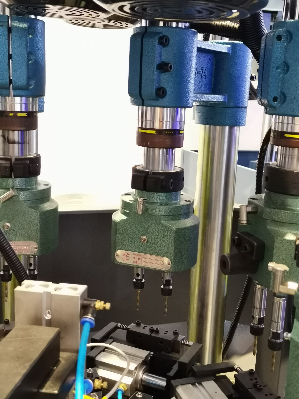 Adjustable 2 Spindles Drilling Head 2 Spindle with MT2 Driven Arbor ...