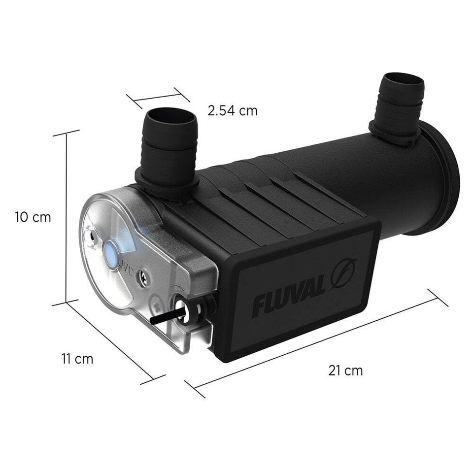 Fluval FX UV Steriliser Clarifier Aquarium Clear Water Fish Tank FX2 ...