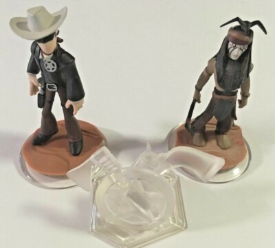 🎮📀Disney Infinity 1.0 The Lone Ranger Play Set( The Lone Ranger, Tonto ...